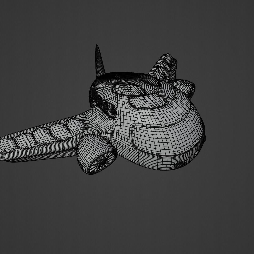 3D model AEROPLAN KEYCHAIN VR / AR / low-poly | CGTrader