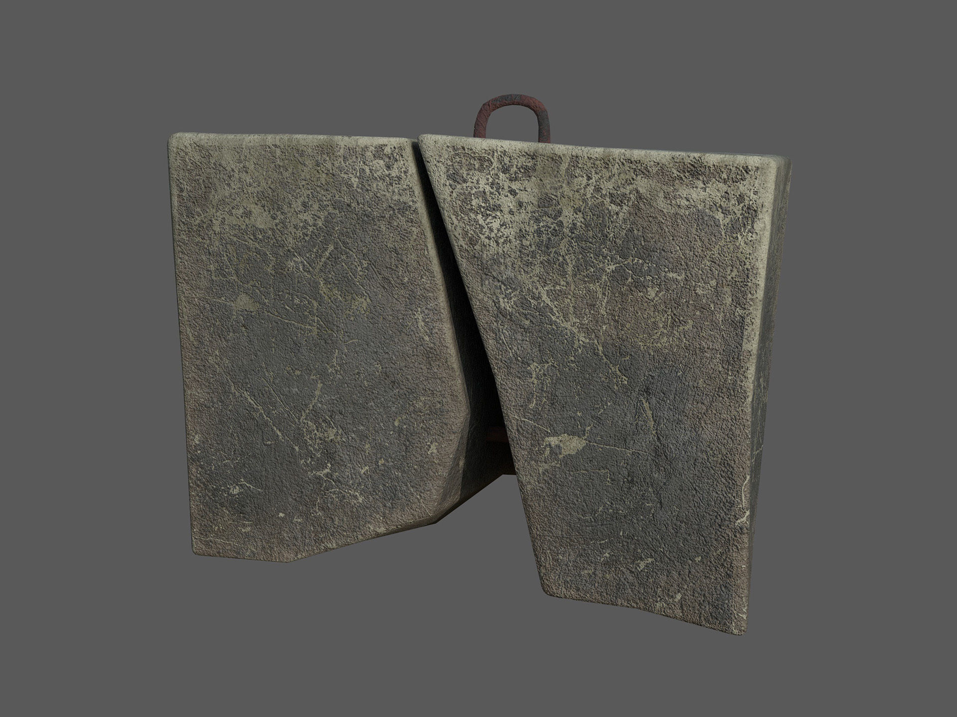 3D model Broken concrete block VR / AR / low-poly | CGTrader