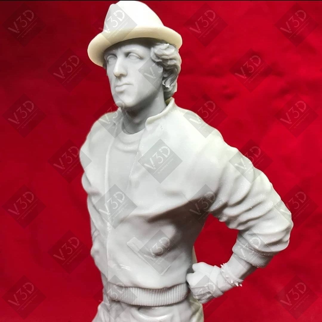 Rocky Balboa - V2 - V3D 3D model 3D printable | CGTrader
