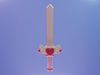 HEART SWORD 3D model | CGTrader