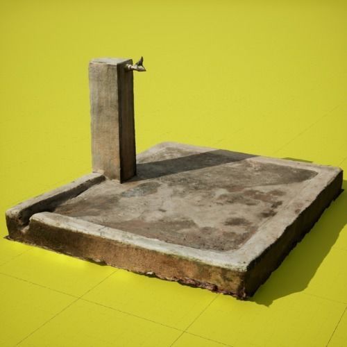 Outdoor Water Tap Compound - 3d model 3D model | CGTrader