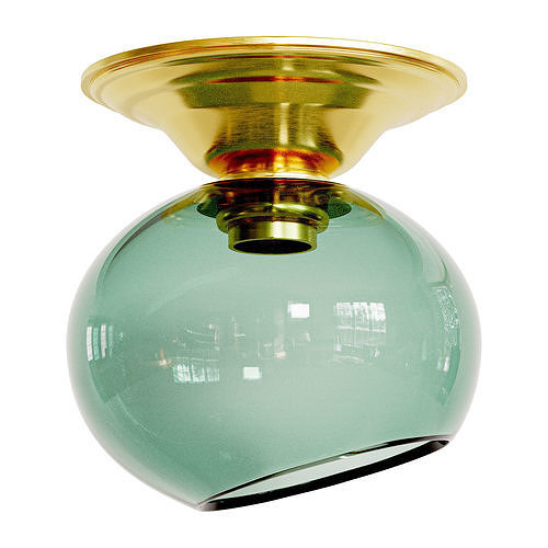 Devon Flush Mount with Dollop Glass 3D model | CGTrader