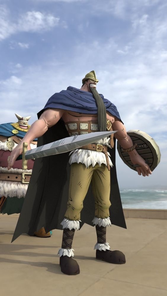 3D model One Piece - Brogy and Dorry - Elbaf VR / AR / low-poly | CGTrader