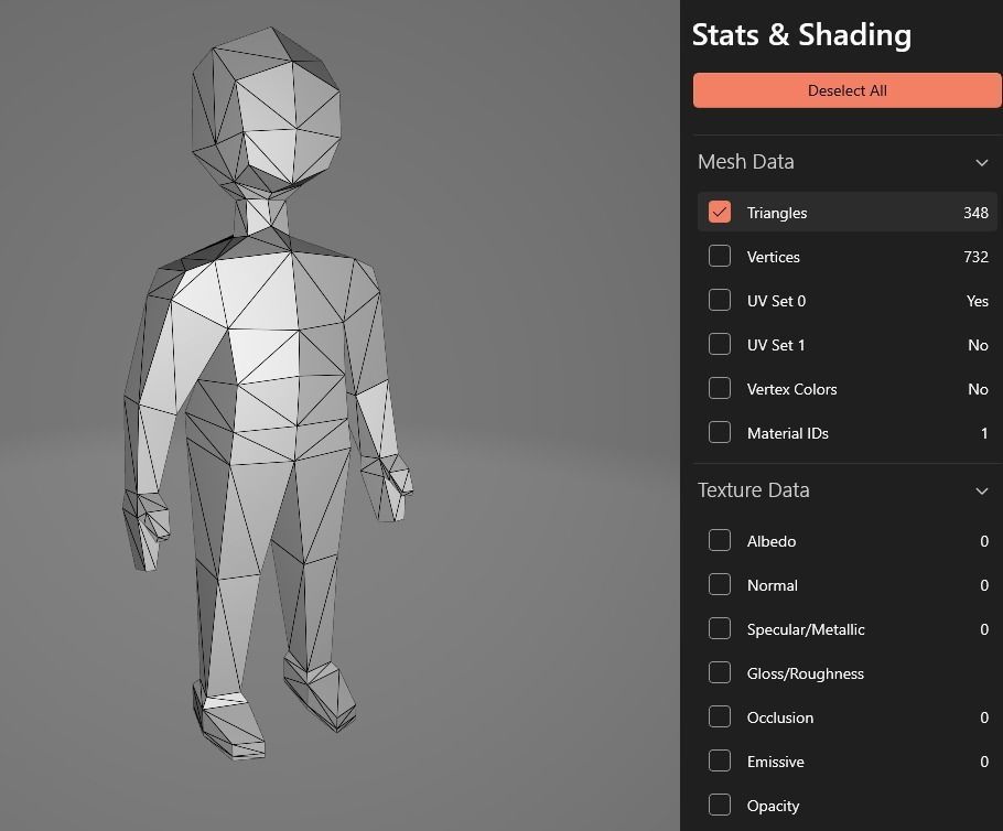 Human lowpolygon free 3D model | CGTrader