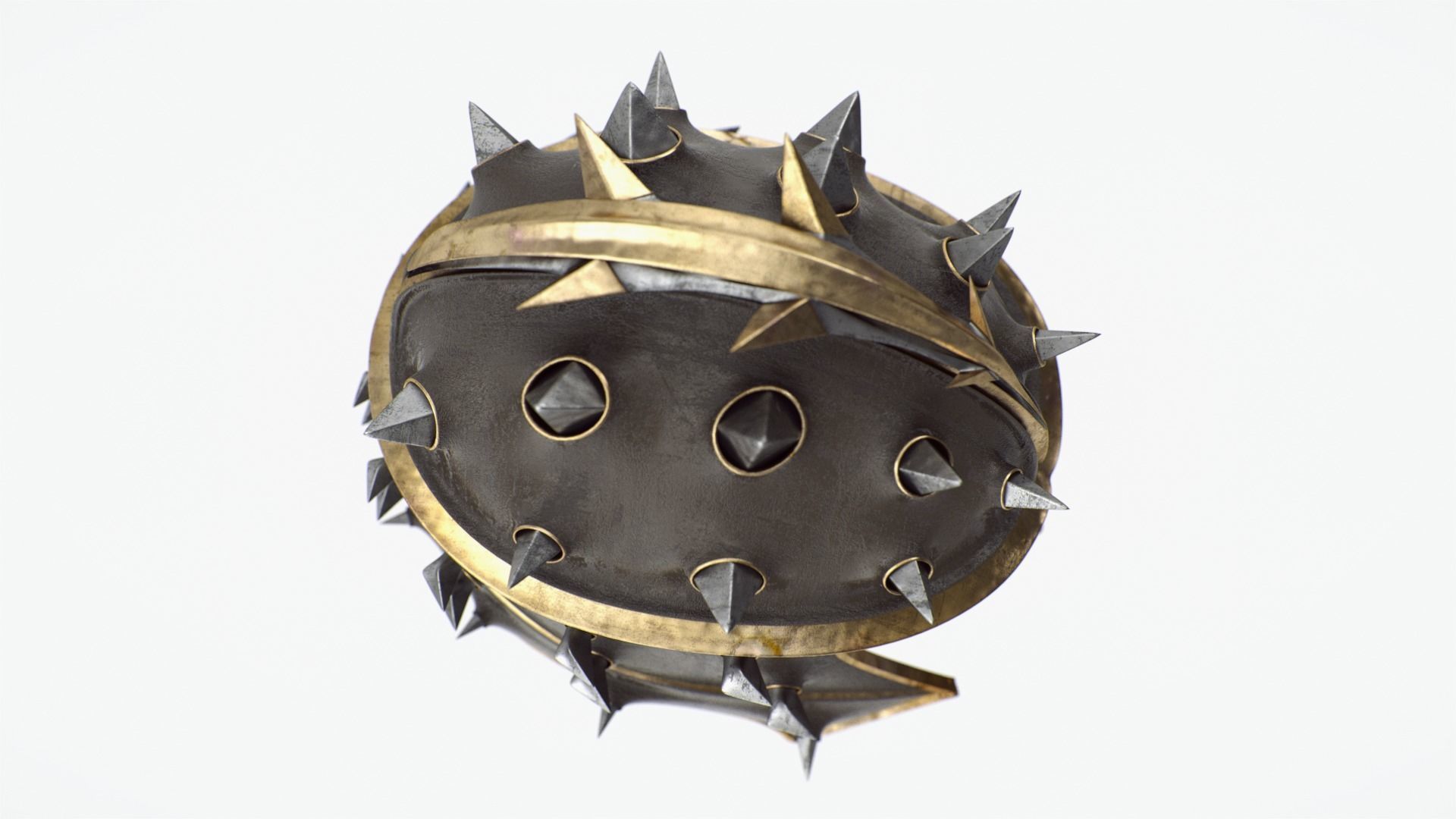 Spiky helmet 3D model | CGTrader