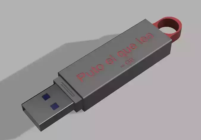 Infinite storage USB Stick 3D model 3D printable | CGTrader