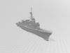 La Marine nationale - French Navy Cassard-class frigate 3D model 3D ...