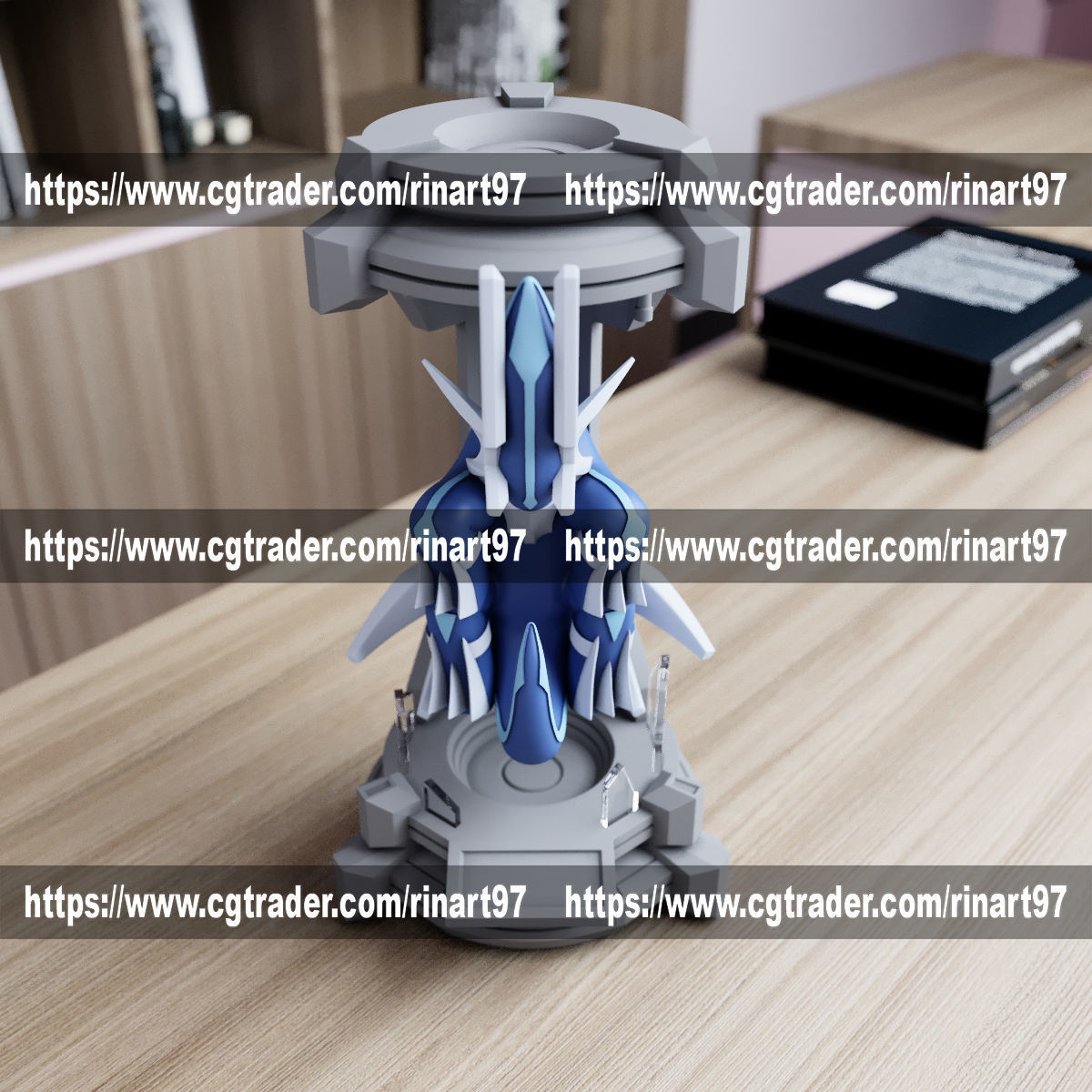 Dialga in the lab from pokemon 3D model 3D printable | CGTrader