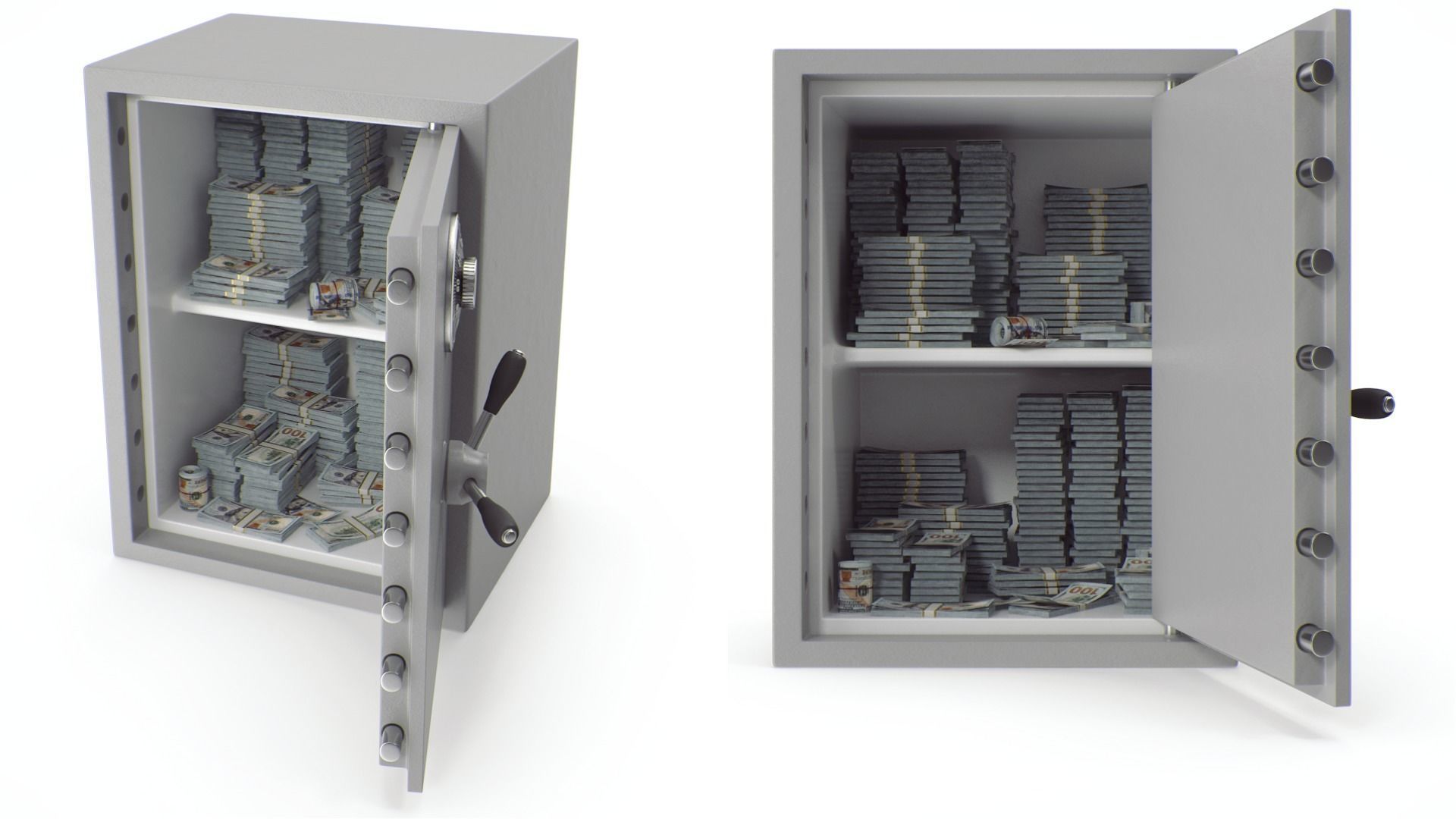 Safe items mega pack 3D model | CGTrader