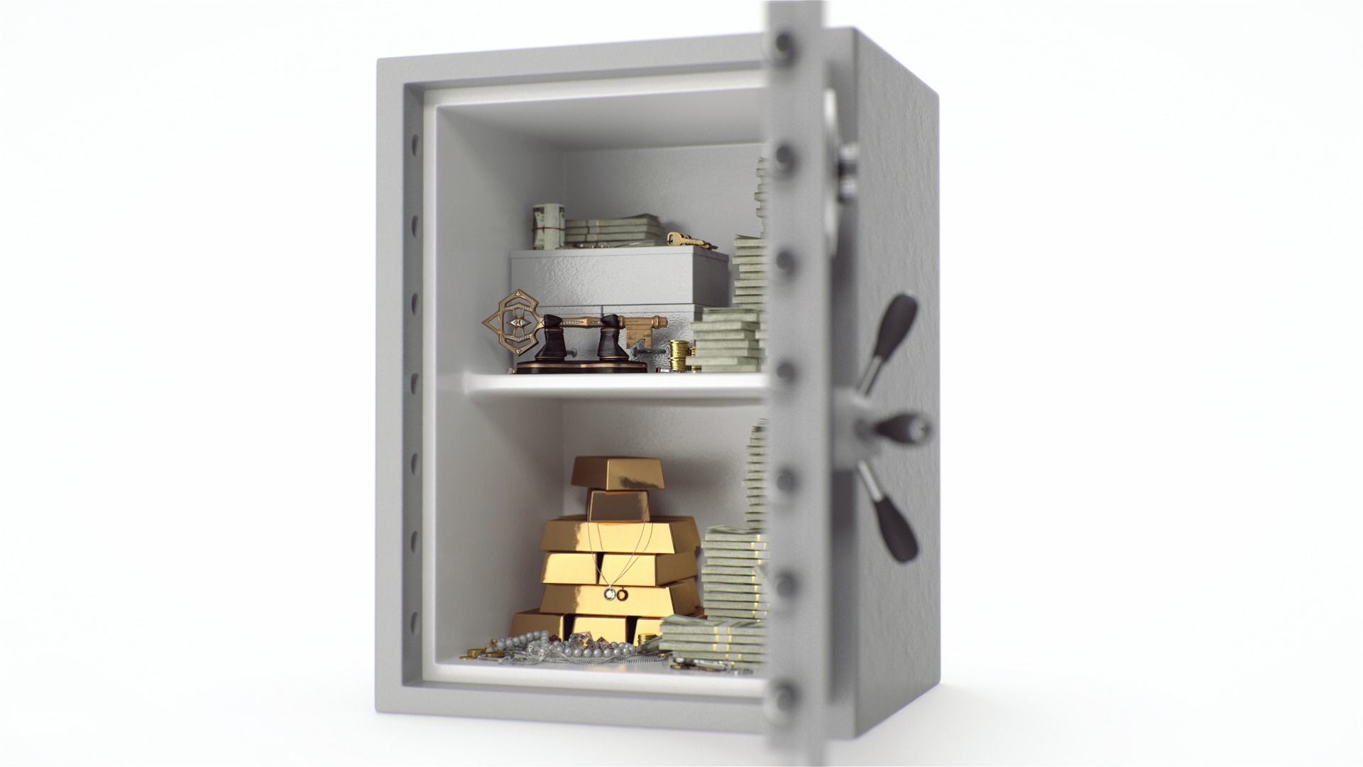 Safe items mega pack 3D model | CGTrader