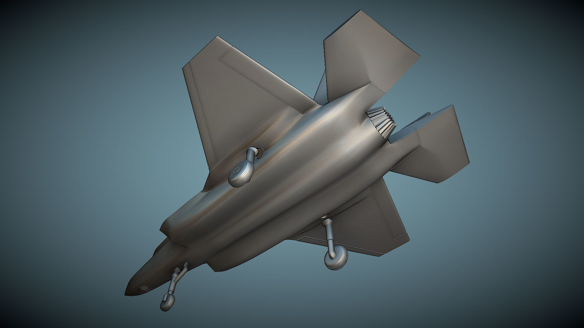 Lockheed Martin F-35B Lightning II - 3D Printable Model 3D model 3D printable | CGTrader
