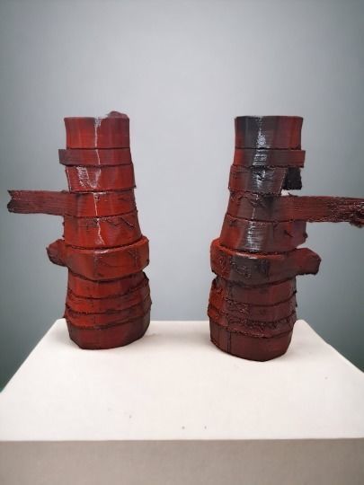 Vigilante Deku Damaged Mid Gauntlets 3D Print File 3D model 3D ...