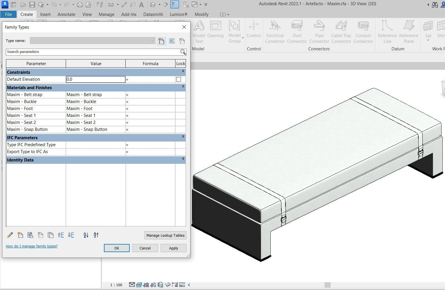 All Artefacto Bench 3D Model Collection | CGTrader