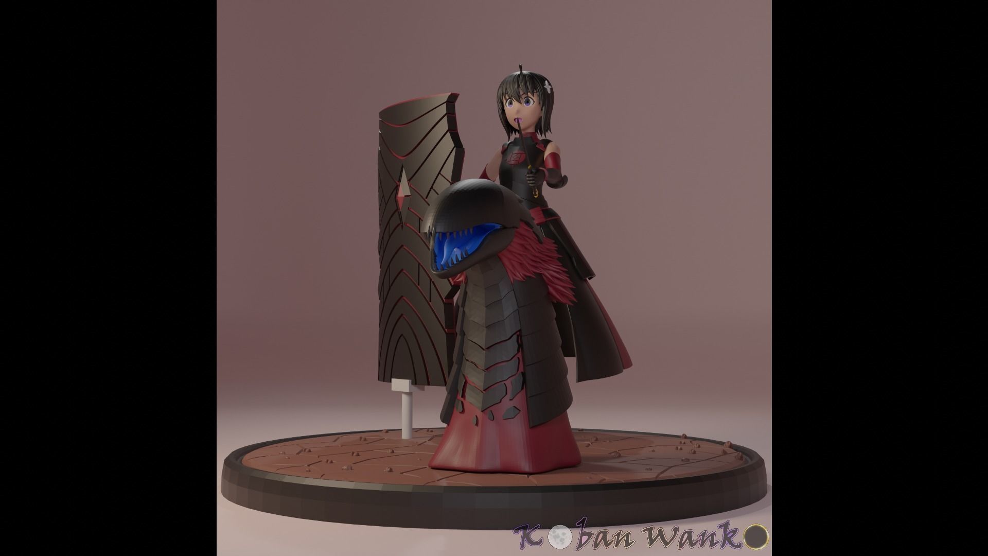 Bofuri Kaede and Atrocity models for 3D Printing 3D model 3D printable ...