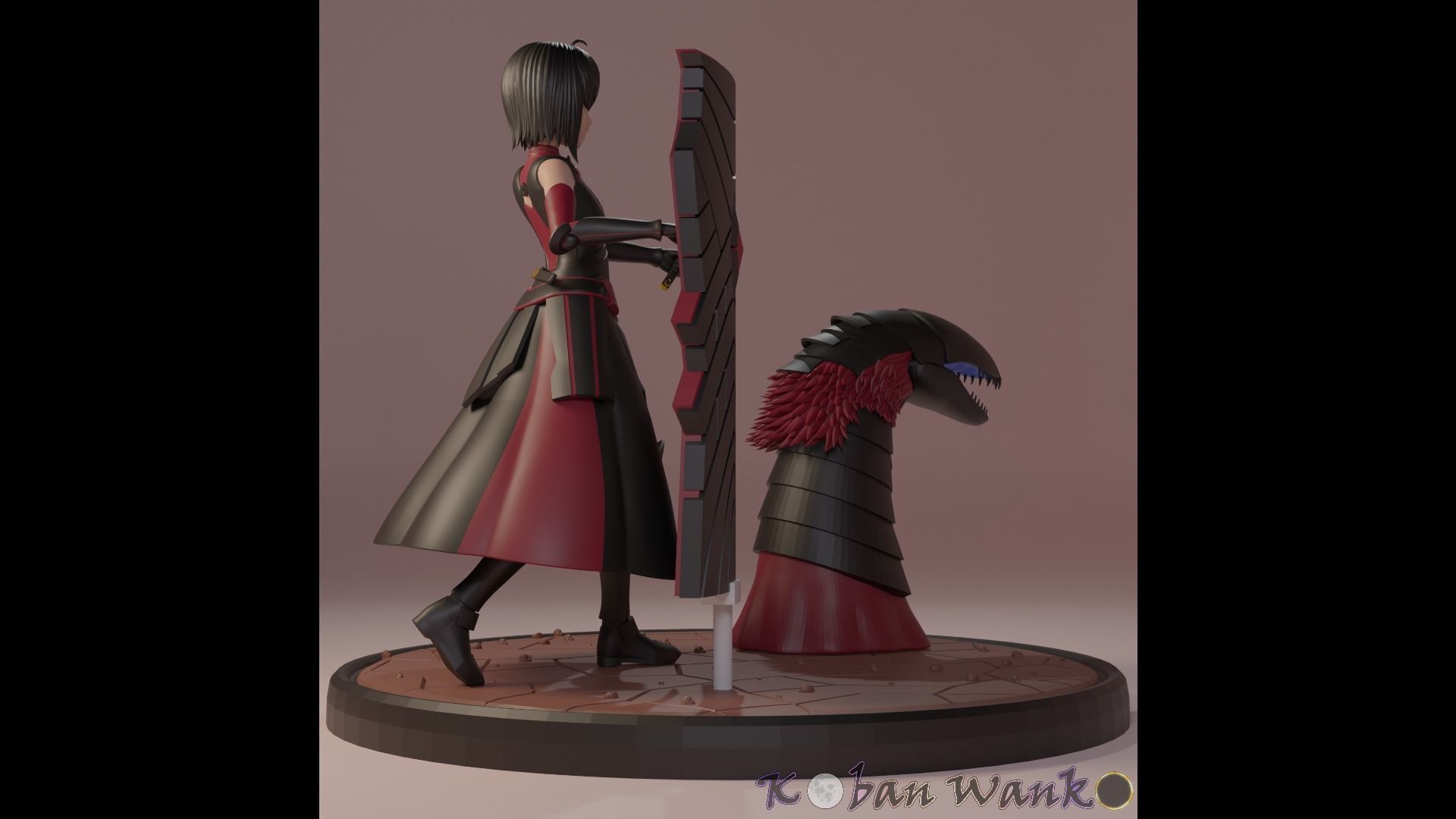 Bofuri Kaede and Atrocity models for 3D Printing 3D model 3D printable ...