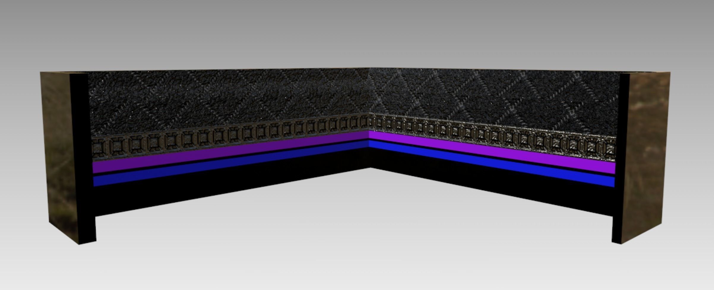 Futuristic Alien Couch Furniture free VR / AR / low-poly 3D model ...