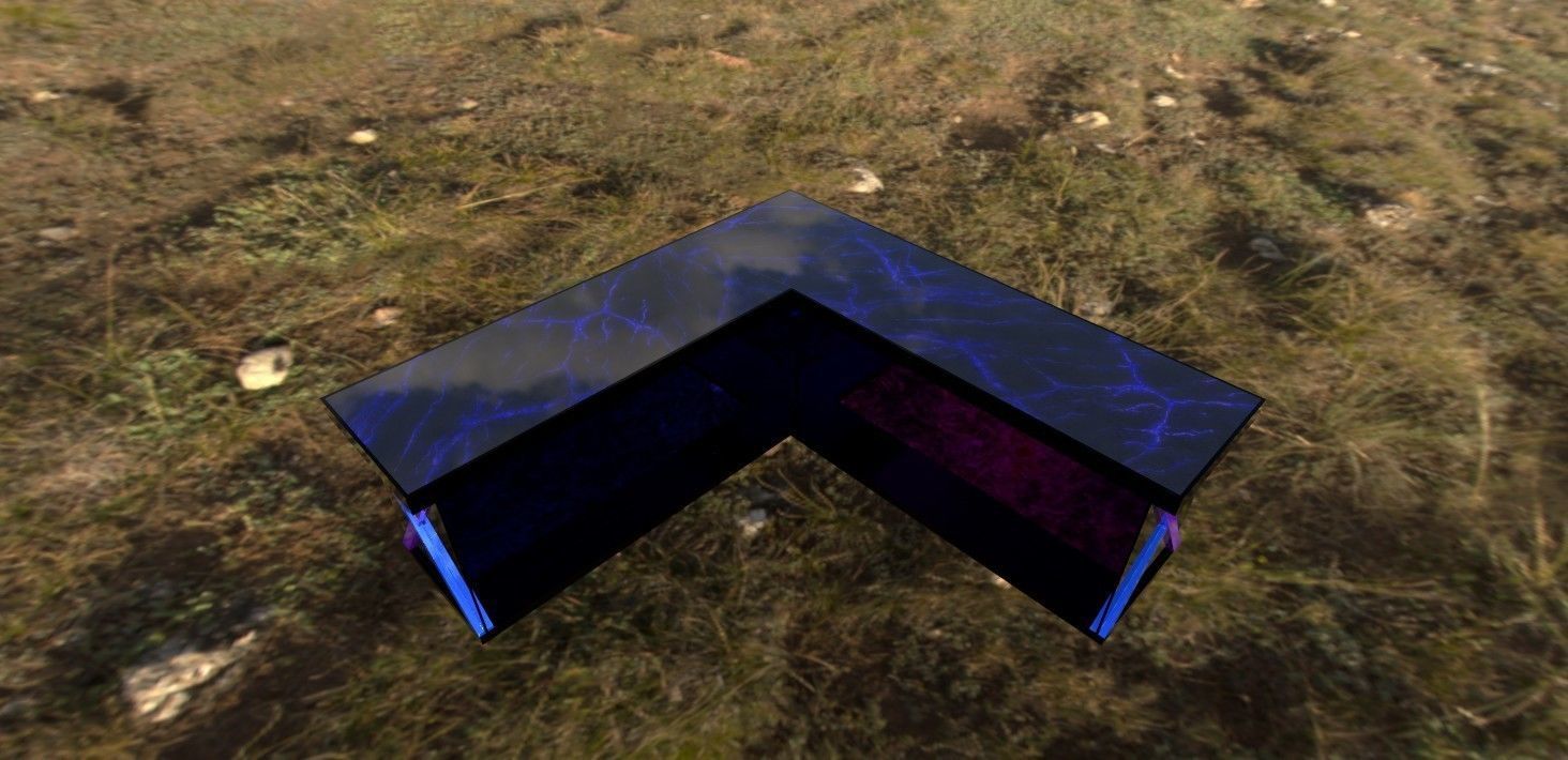 Futuristic Alien Counter free VR / AR / low-poly 3D model | CGTrader