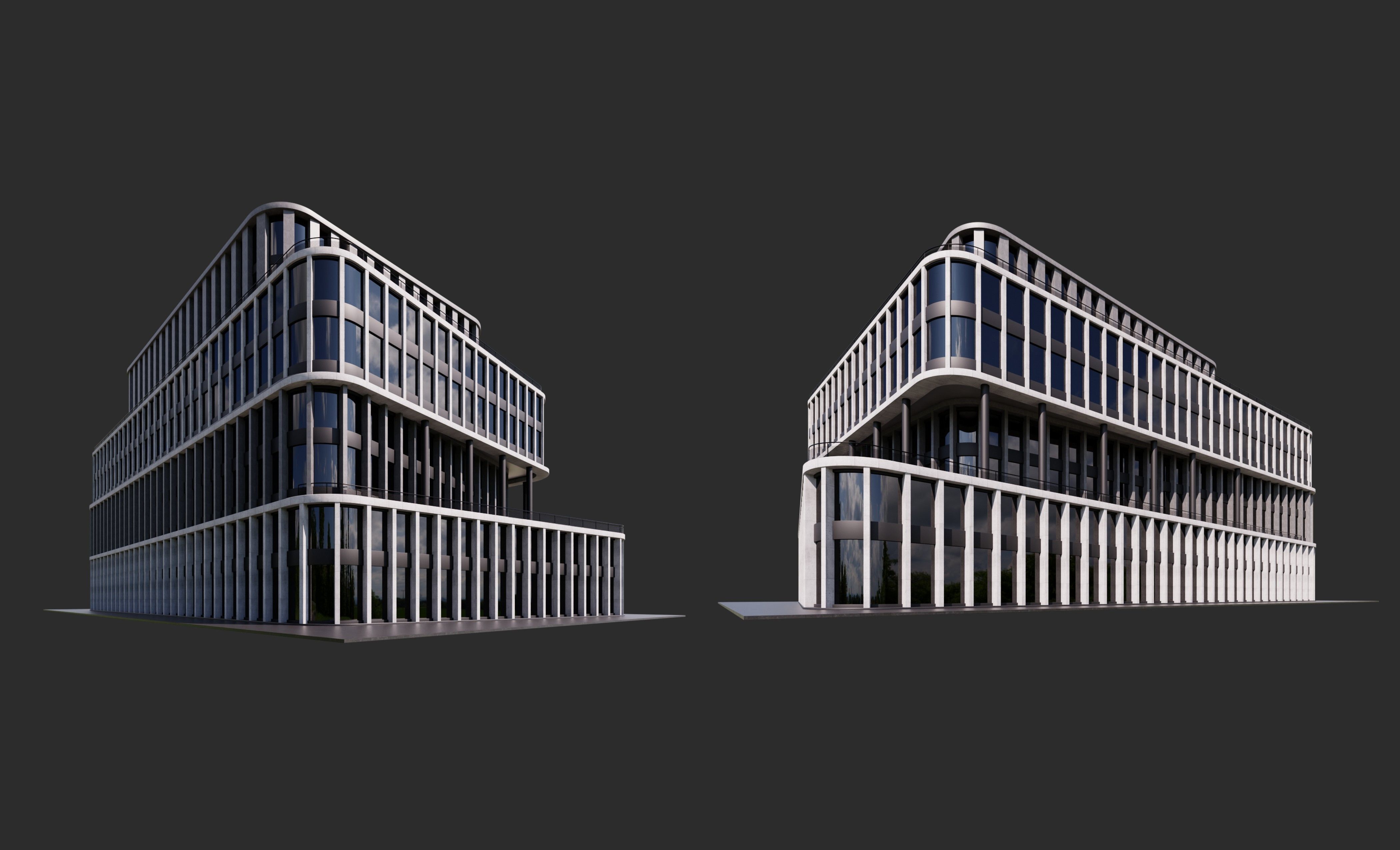 The Modern Curve 3D model | CGTrader