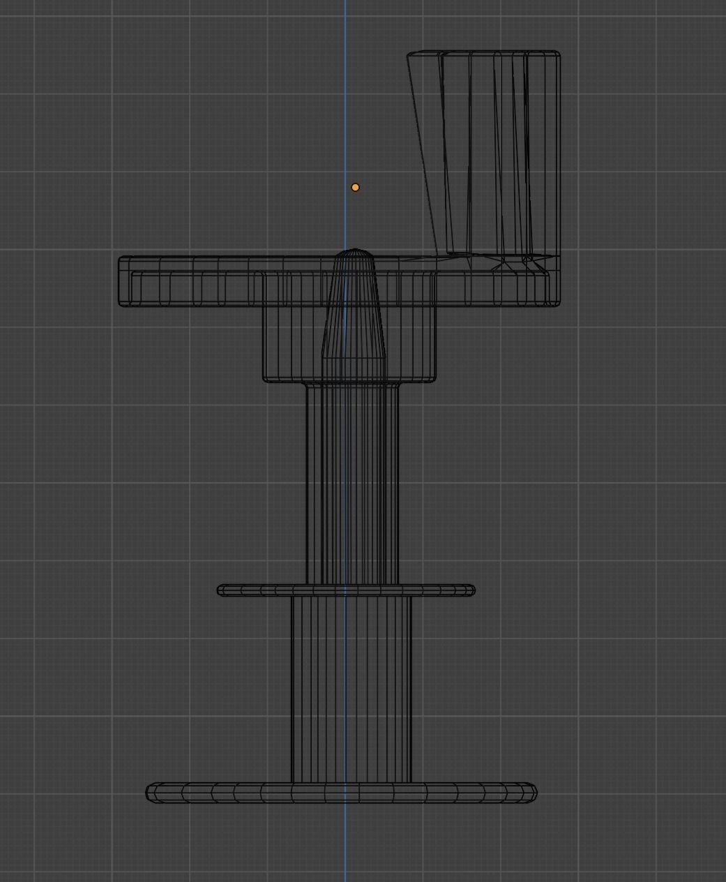 Futuristic Alien Bar Stool free VR / AR / low-poly 3D model | CGTrader