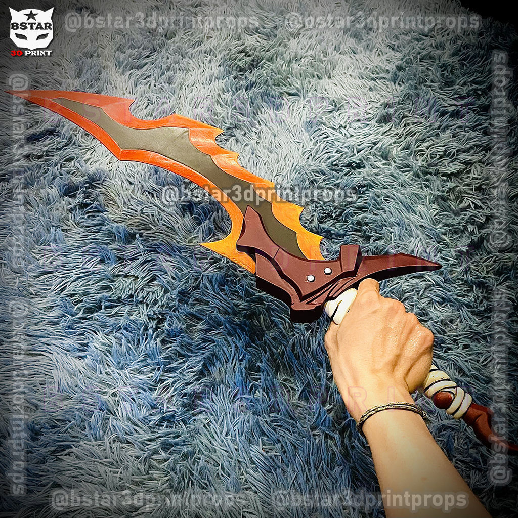 Knight Slayer Dagger High Quality - Solo Leveling Cosplay 3D model 3D ...