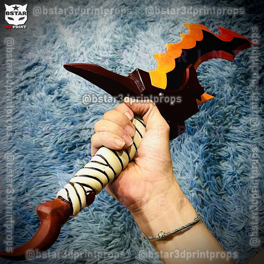 Knight Slayer Dagger High Quality - Solo Leveling Cosplay 3D model 3D ...