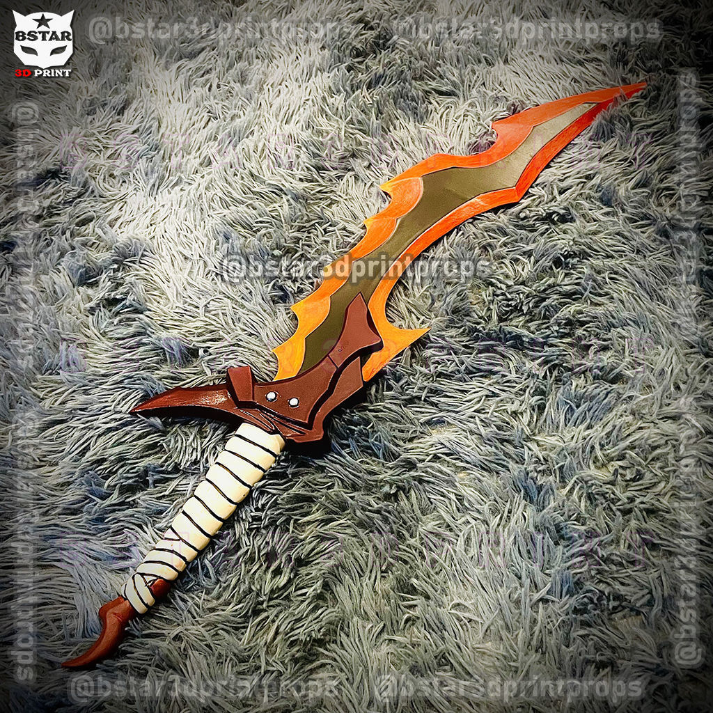 Knight Slayer Dagger High Quality - Solo Leveling Cosplay 3D model 3D ...