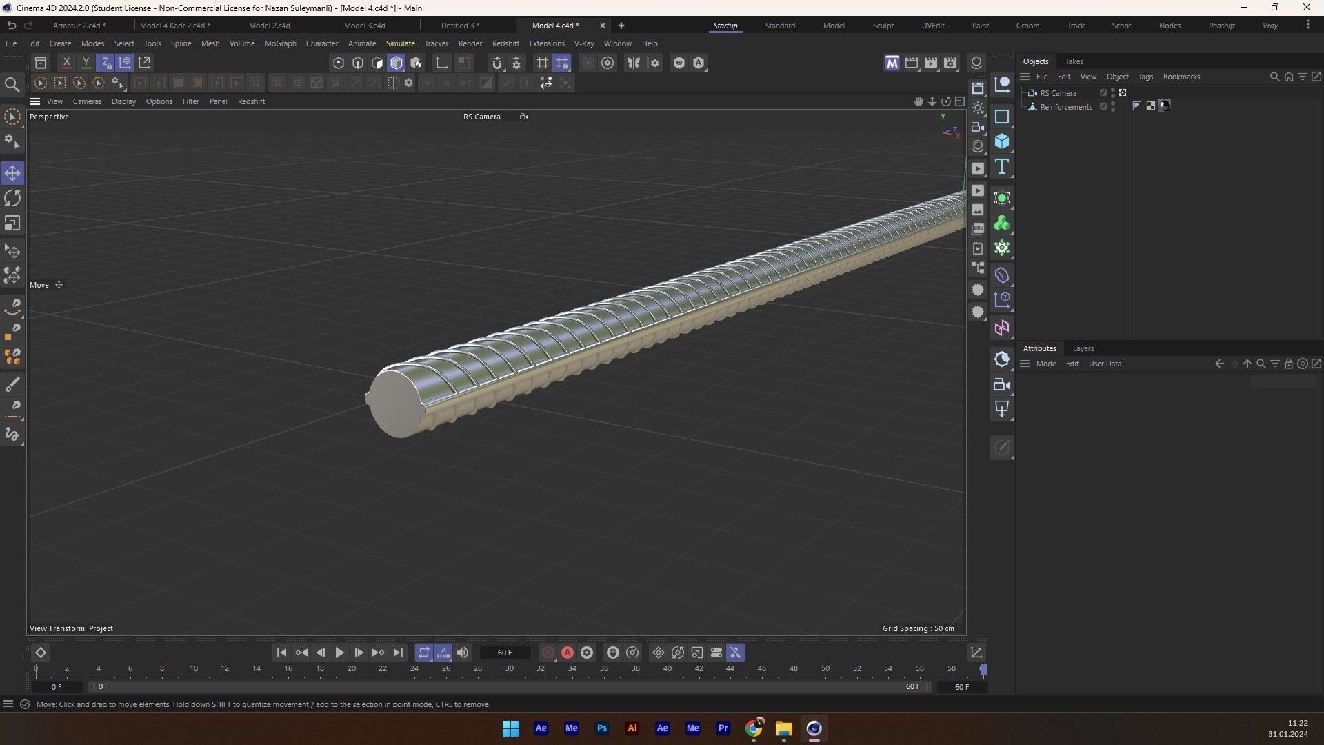 Armature realistic 3D model | CGTrader