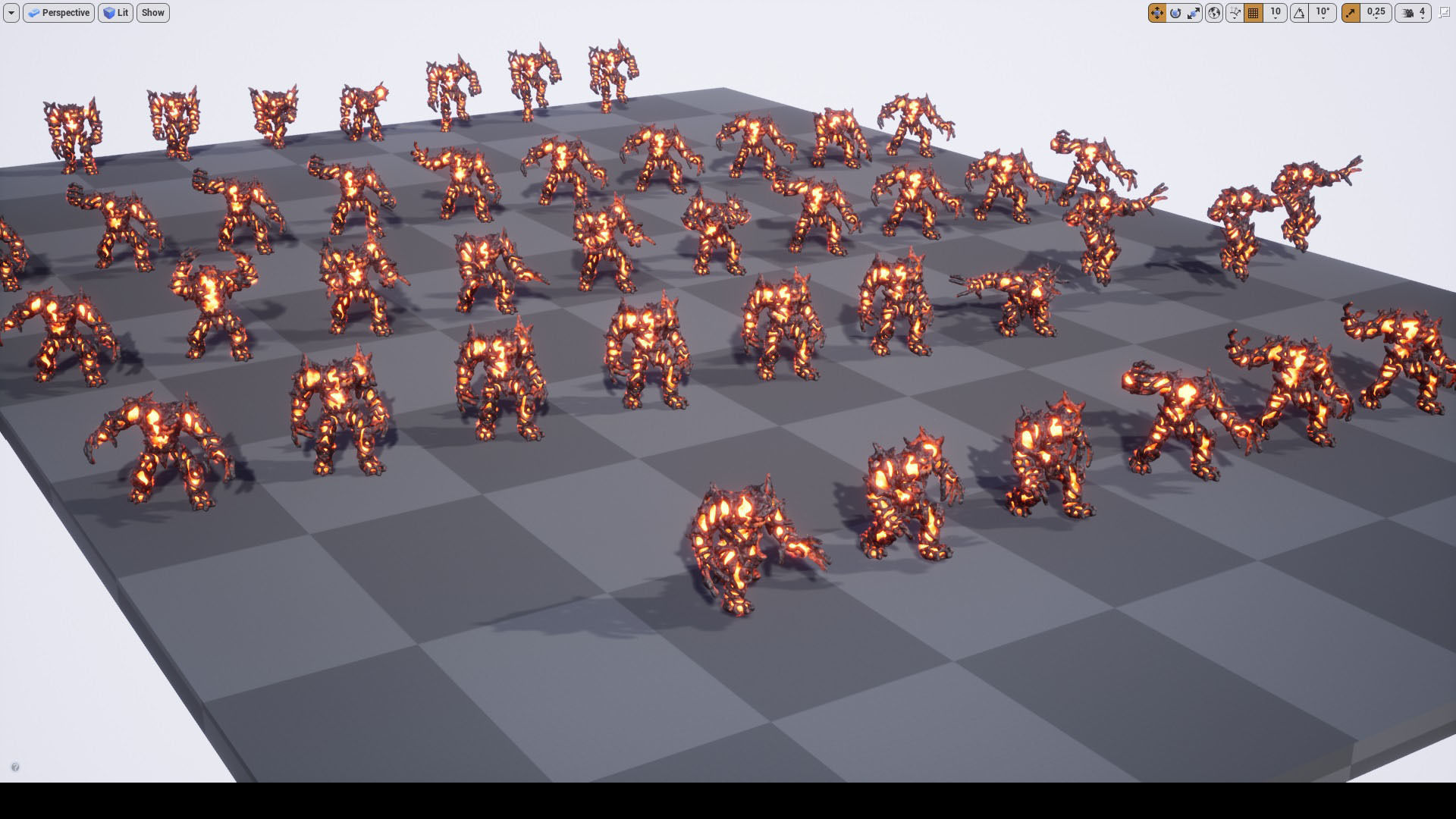 3D model Hell Golem Slayer Low-poly game engine ready 3D model VR / AR / low-poly | CGTrader