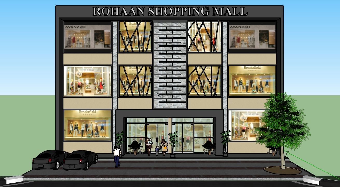 Small Shopping Mall 3D model | CGTrader