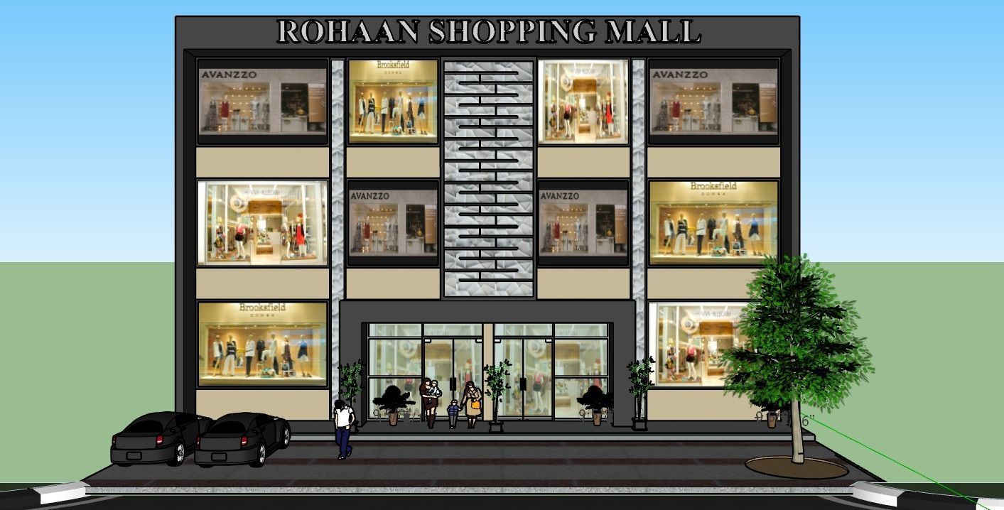 Small Shopping Mall 3D model | CGTrader