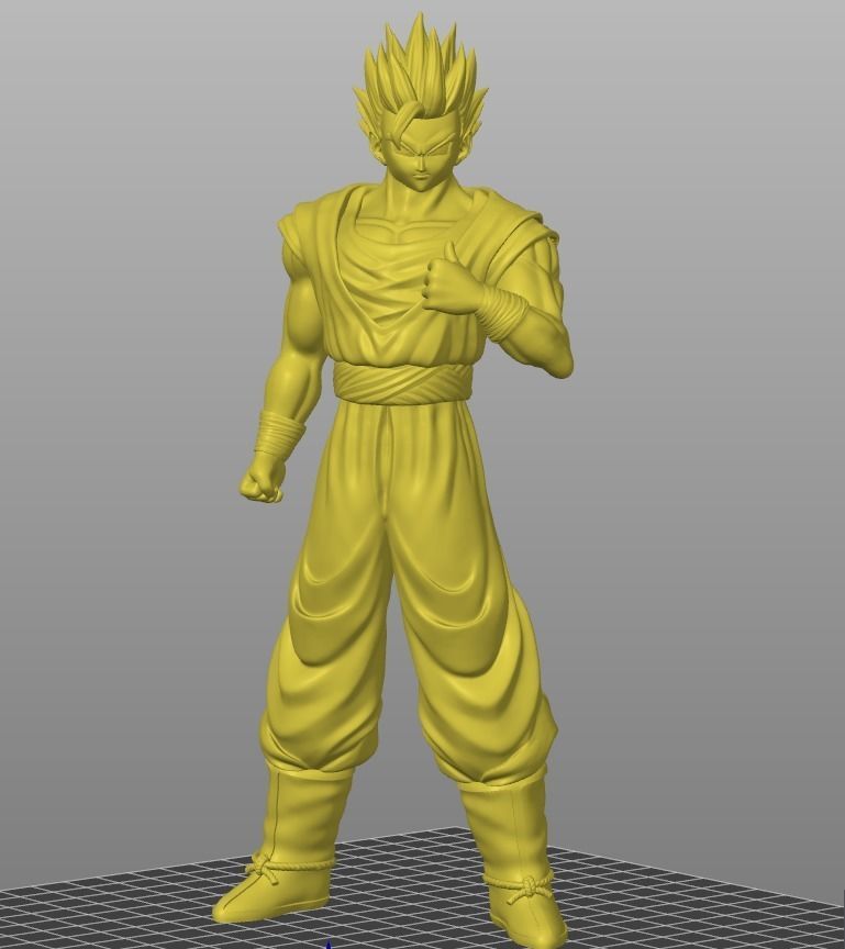 MYSTIC SON GOHAN - ULTIMATE SON GOHAN 3D model | CGTrader