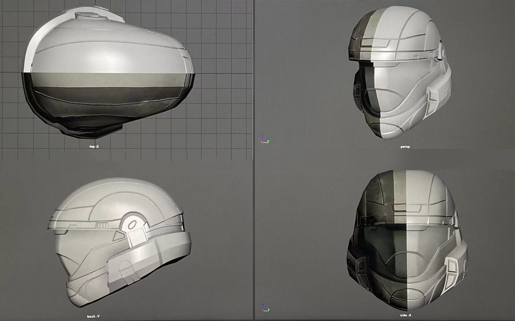 Halo 3 odst helmet 3D model 3D printable | CGTrader