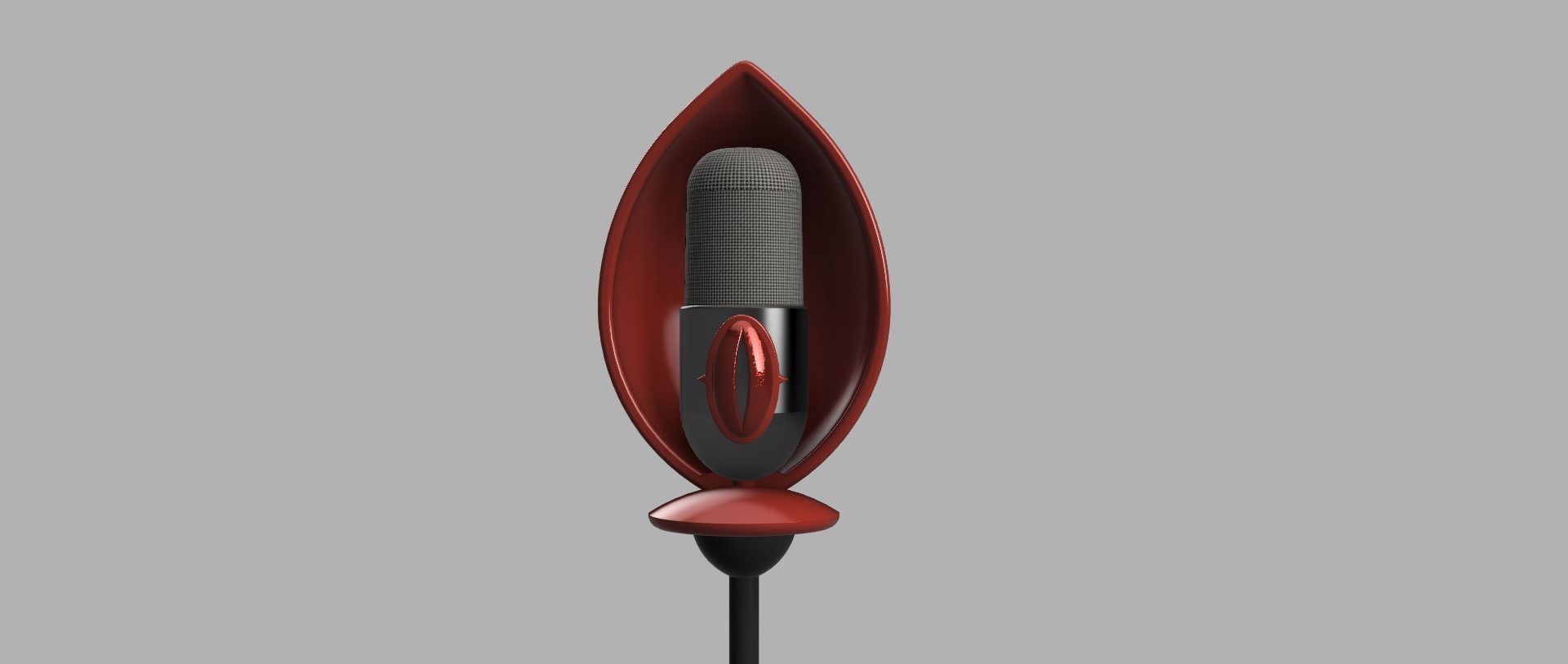 Alastor Microphone Hazbin Hotel 3D model 3D printable | CGTrader