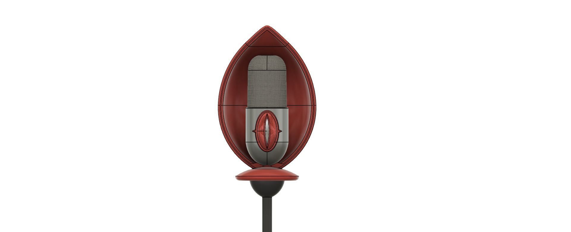 Alastor Microphone Hazbin Hotel 3D model 3D printable | CGTrader