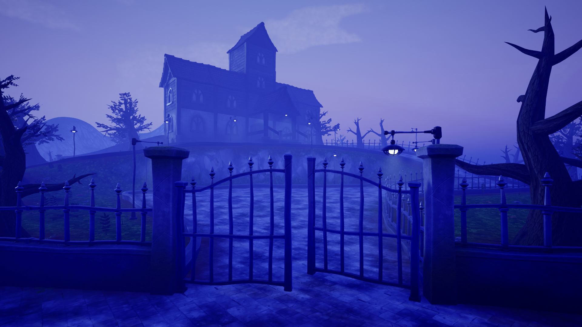 3D model Stylized Graveyard Pack VR / AR / low-poly | CGTrader