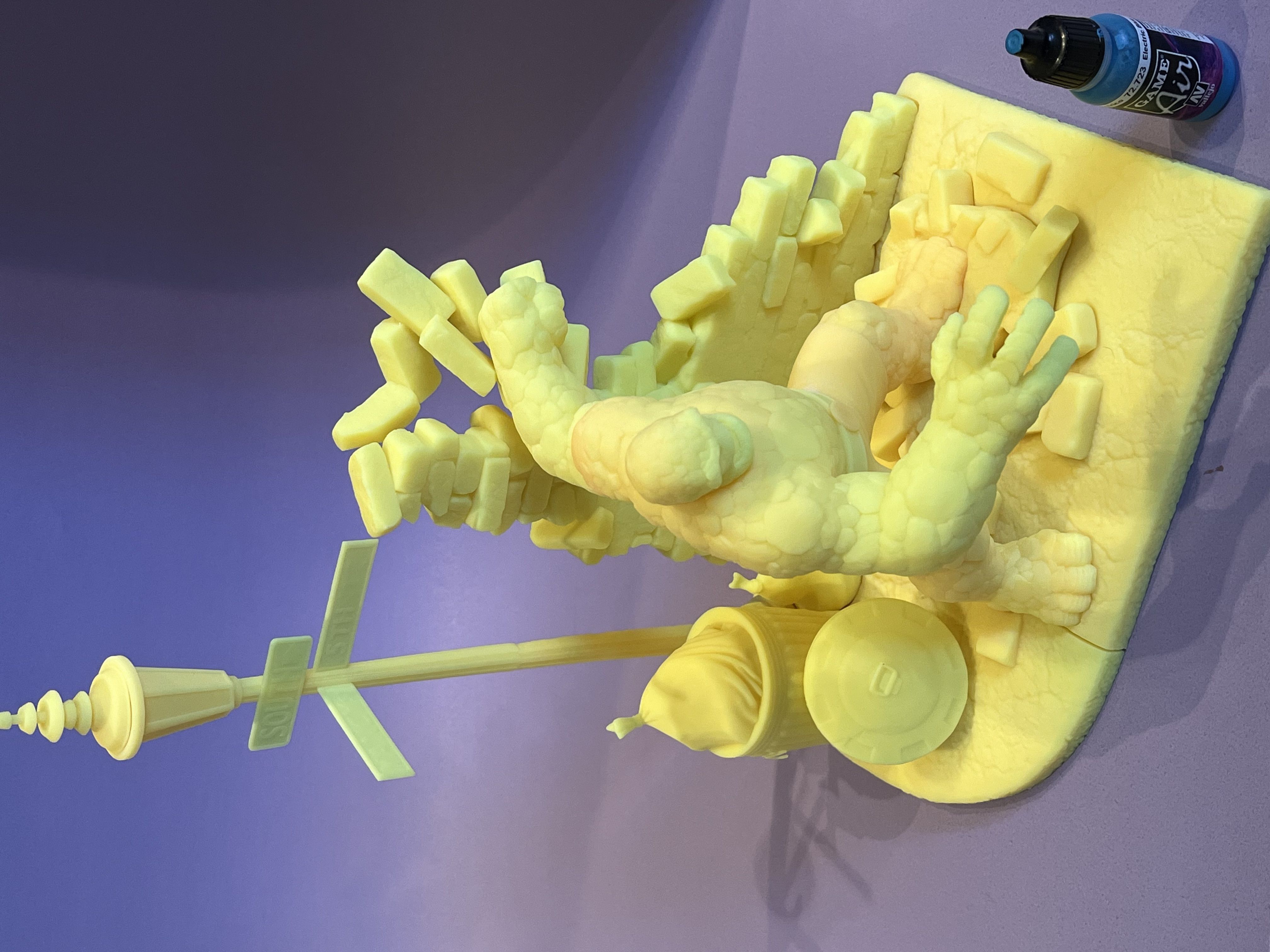 Ben Grimm The Thing 3D model 3D printable | CGTrader