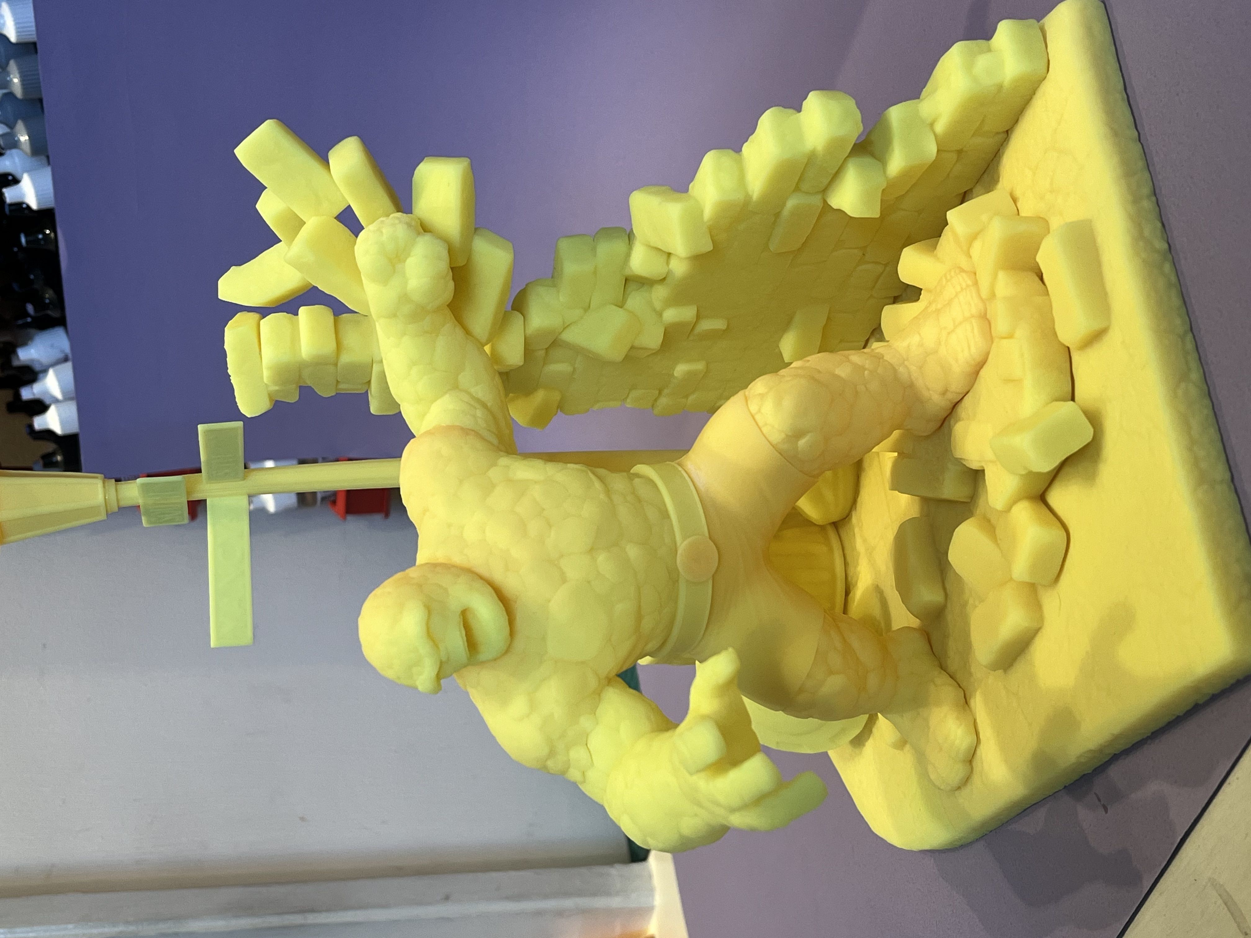 Ben Grimm The Thing 3D model 3D printable | CGTrader