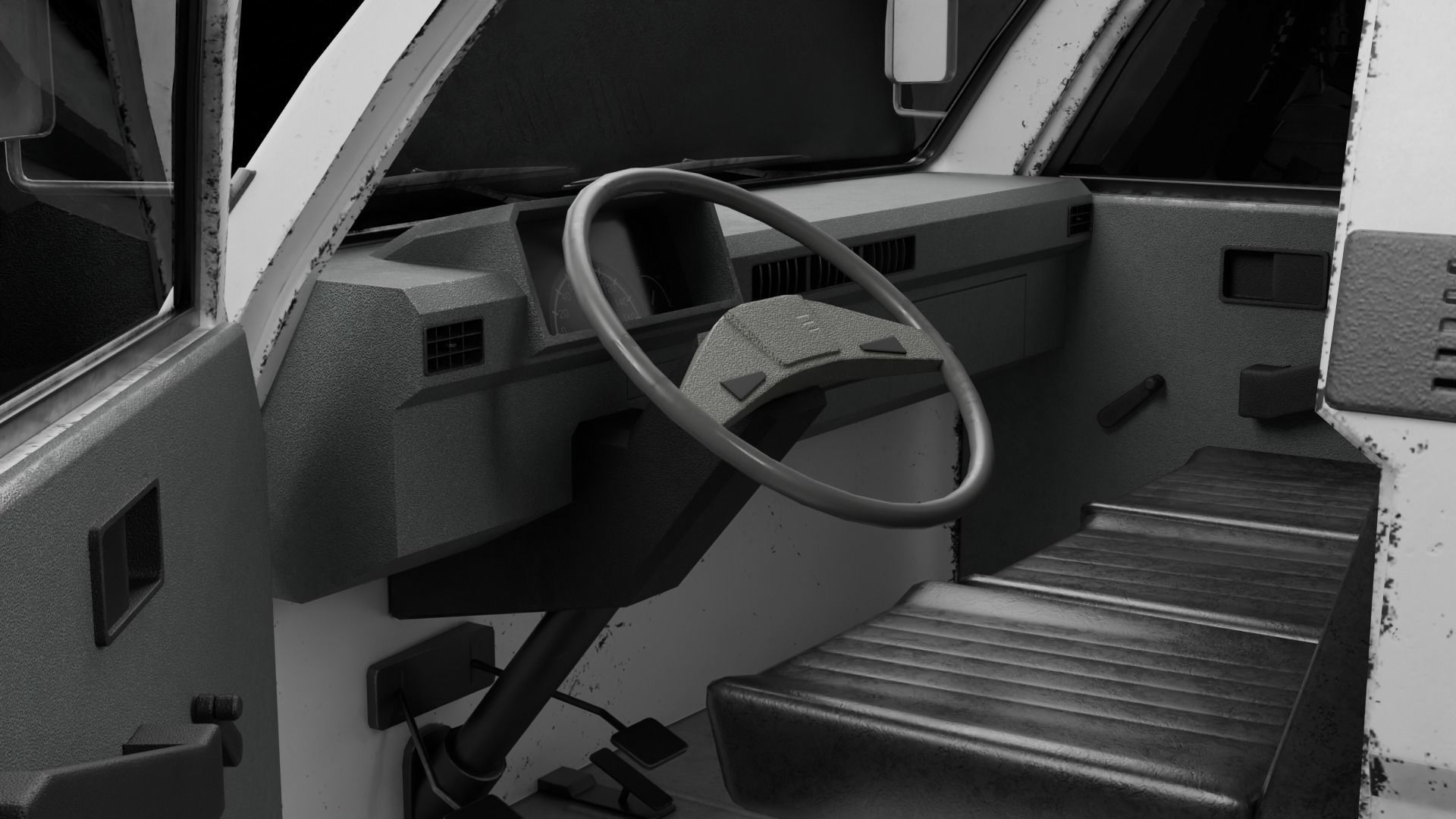 3D model Mitsubishi L300 Mobil Box VR / AR / low-poly | CGTrader