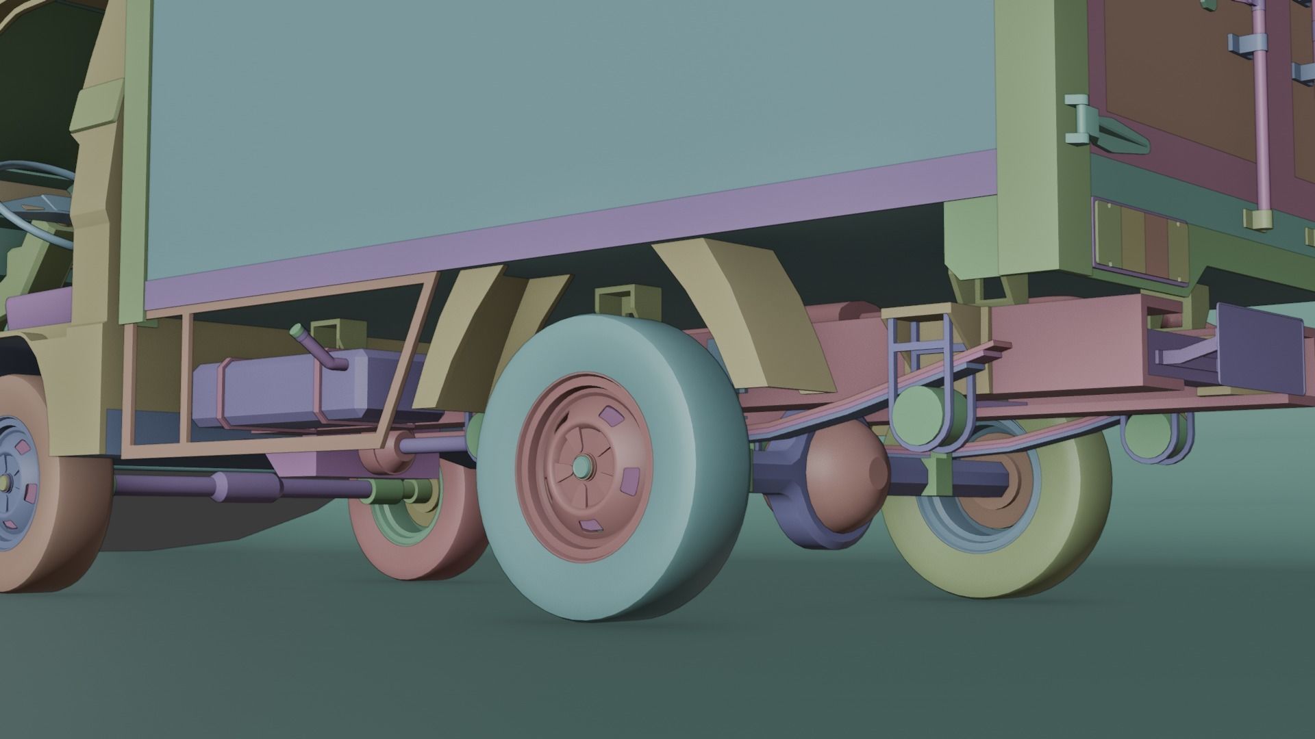 3D model Mitsubishi L300 Mobil Box VR / AR / low-poly | CGTrader