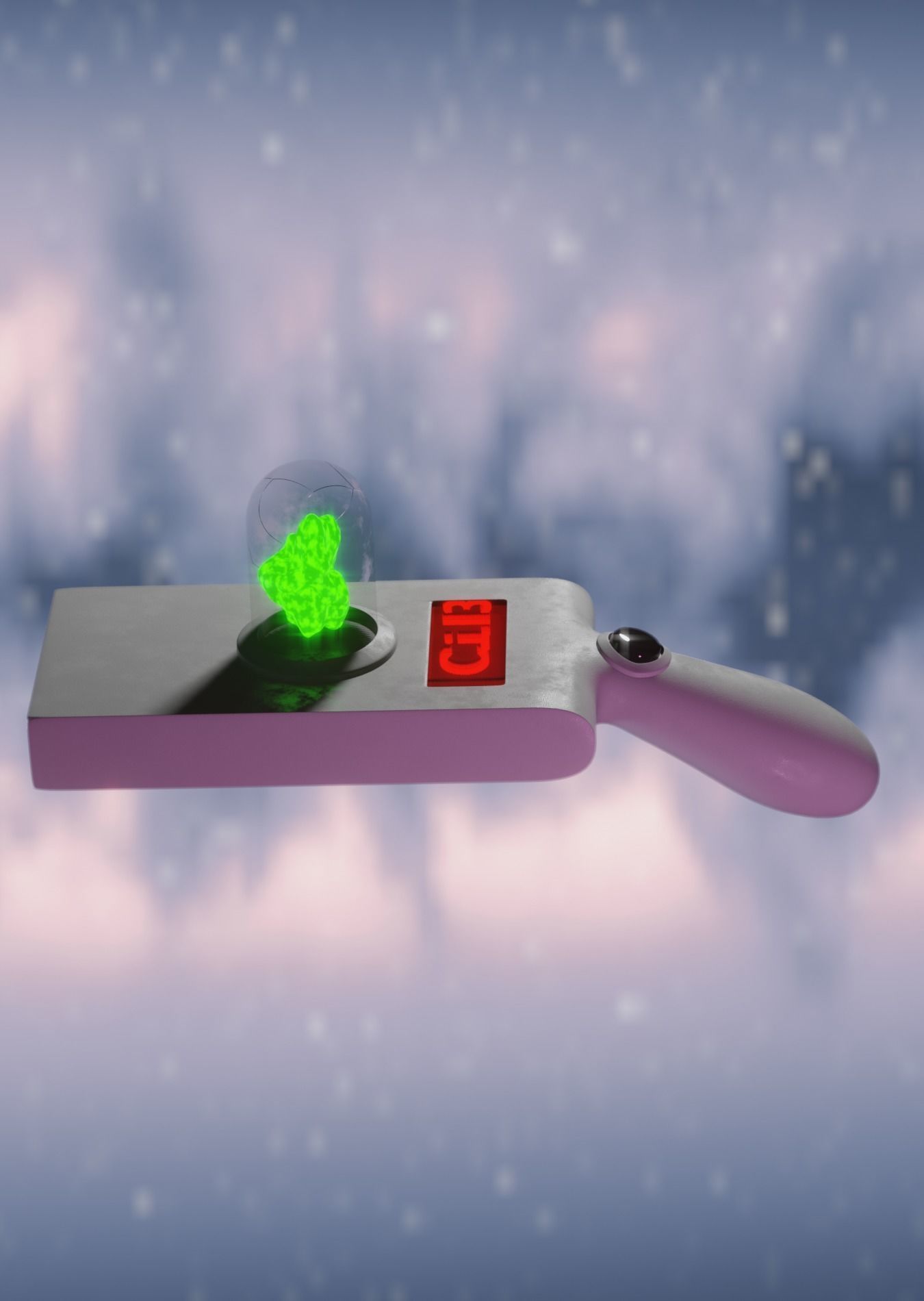 Rick and Morty Portal Gun free 3D model animated | CGTrader