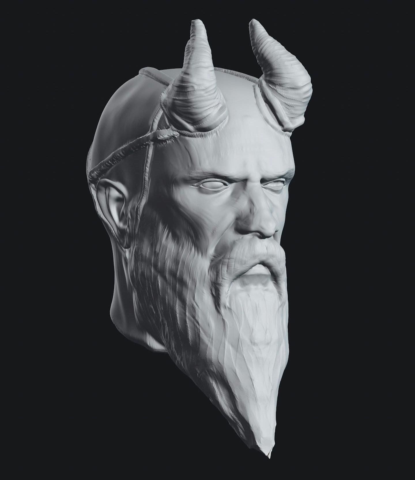 God of War Mimir 3D model | CGTrader