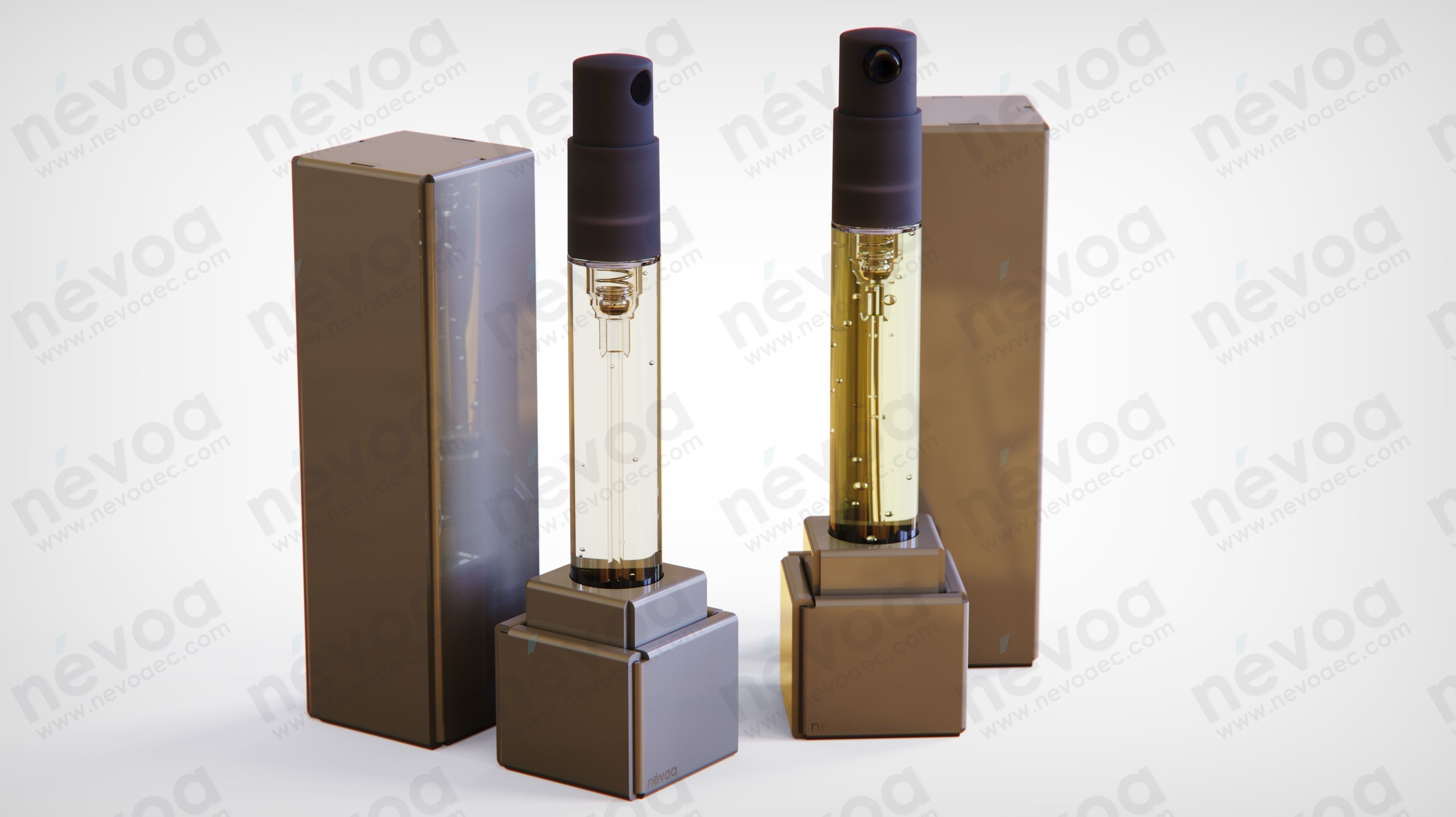 Vial Series - Mist sprayer - Cream pump - 5 ml 3D Model Collection ...
