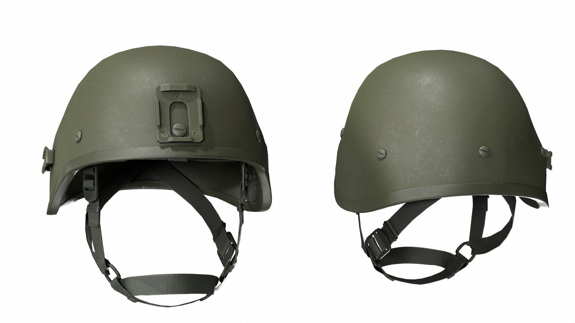 3D model 6B47 Russian Ratnik Helmet Modular Pack VR / AR / low-poly ...