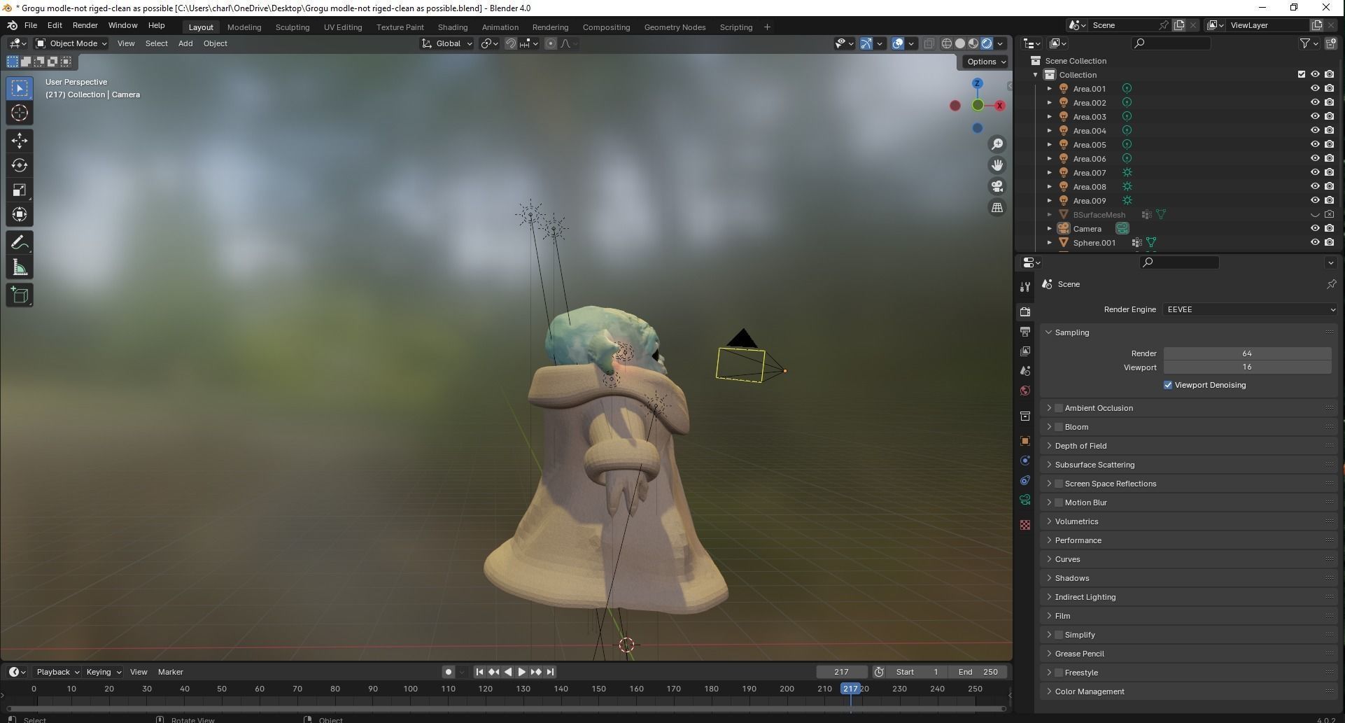 cool Grogu model 3D model | CGTrader