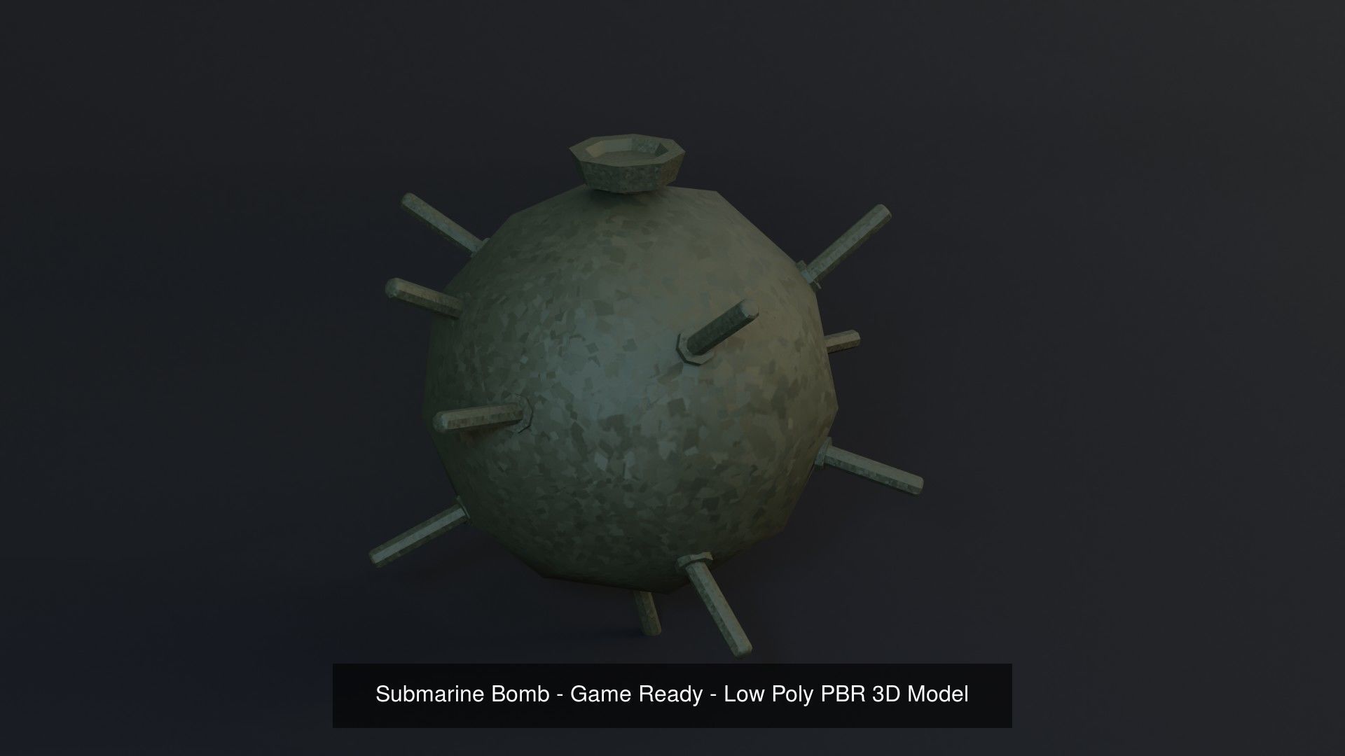3D Model Collection Bomb-Grenade - Game Ready - Low Poly PBR 3D Model ...