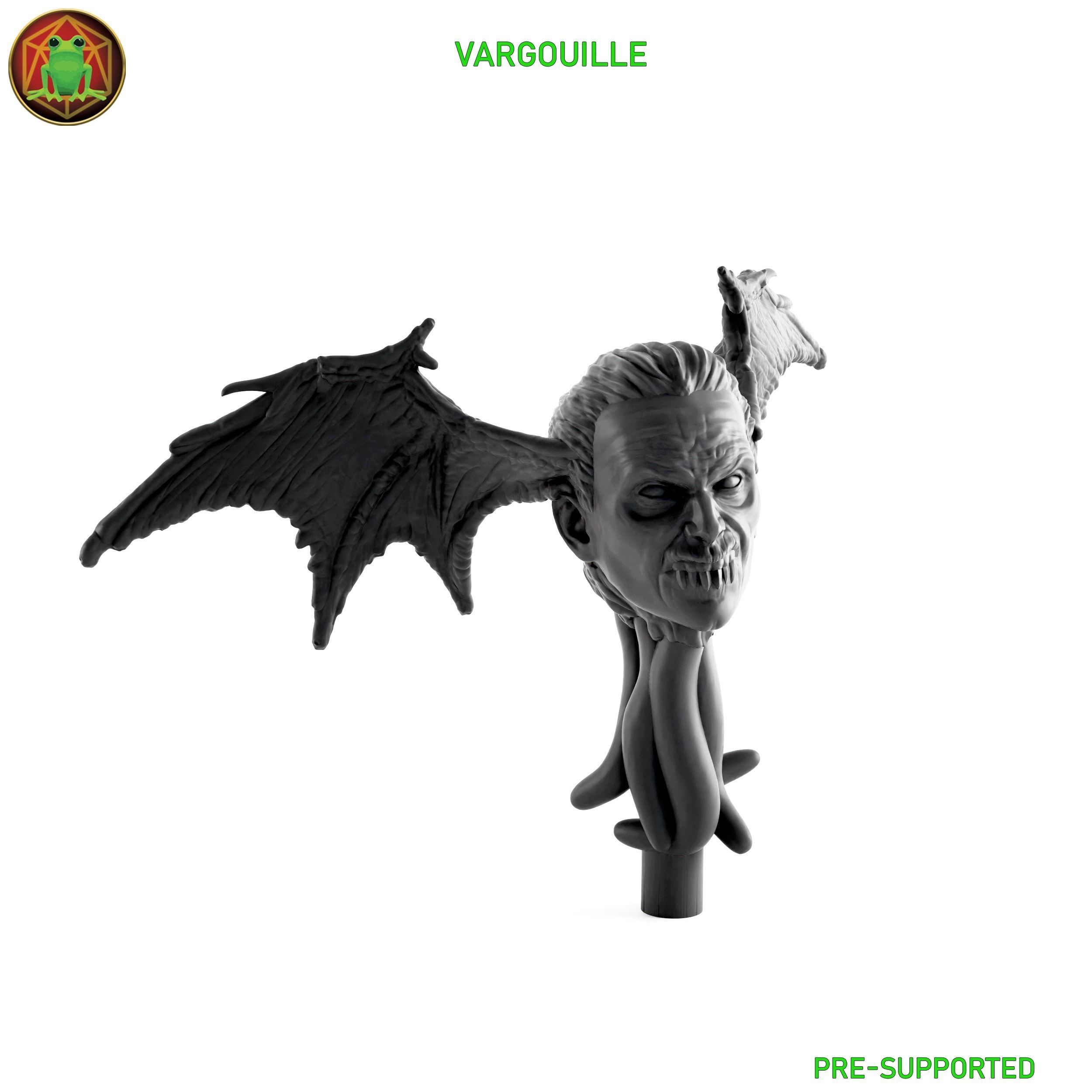 Vargouille - STL - RPG MINIATURE 3D model 3D printable | CGTrader