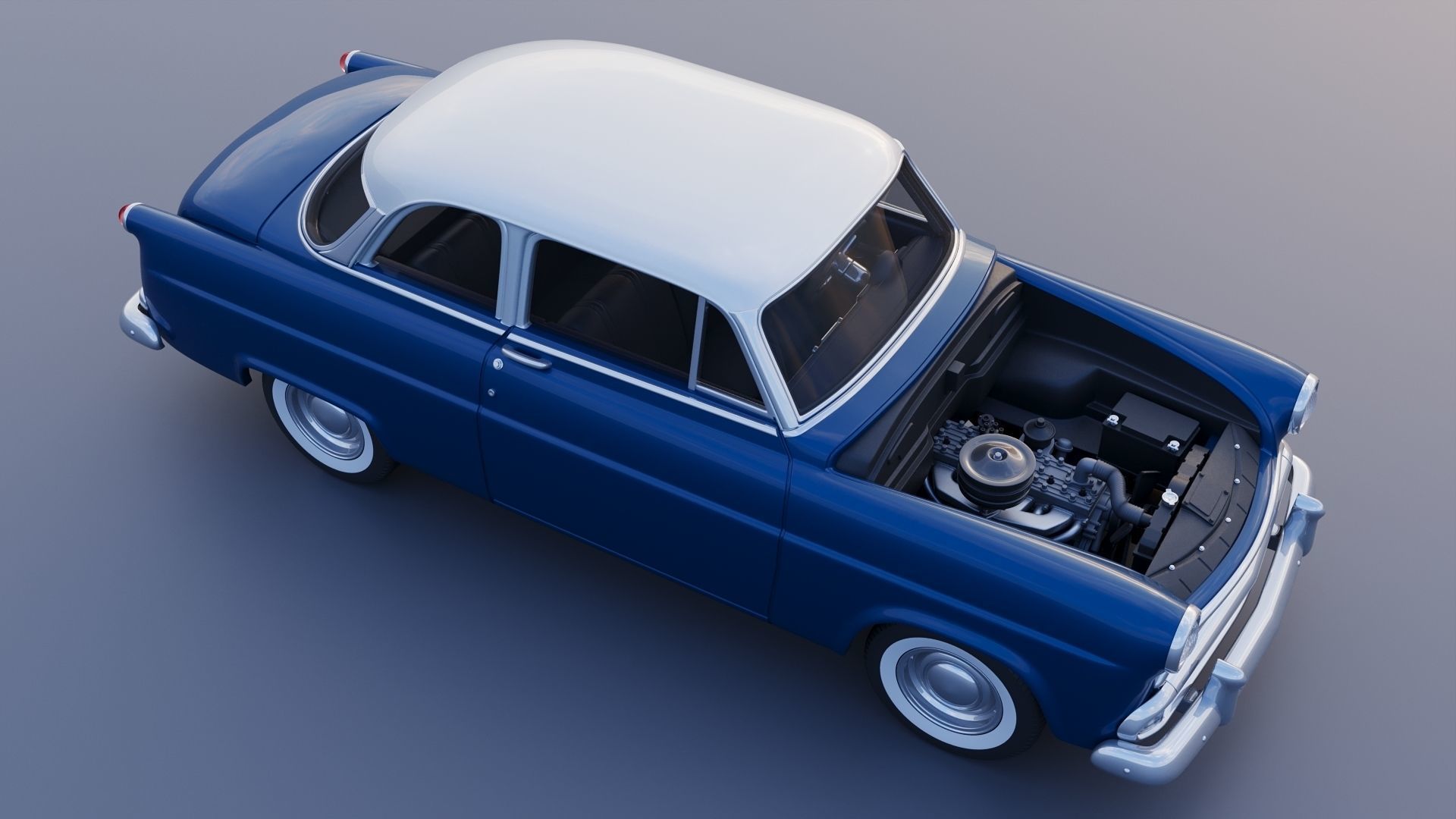 Hudson Jet Coupe 1953 3D model 3D printable | CGTrader