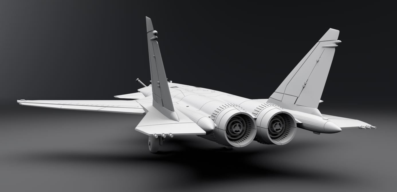 SU 47 Scale model 3D model 3D printable | CGTrader