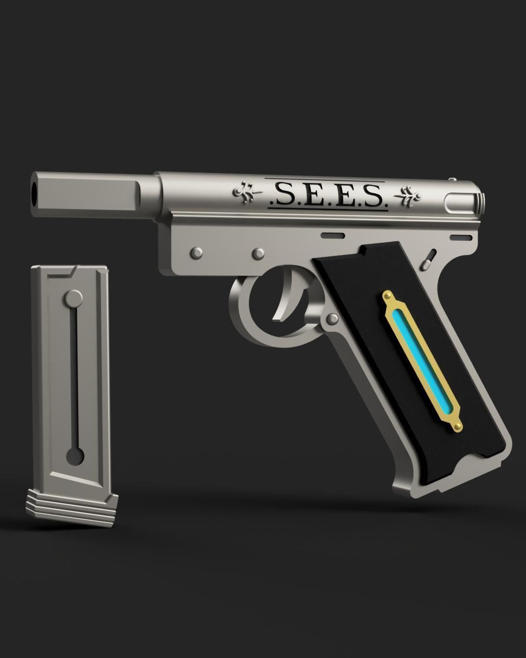 Persona 3 Reload - SEES Evoker 3D model 3D printable | CGTrader