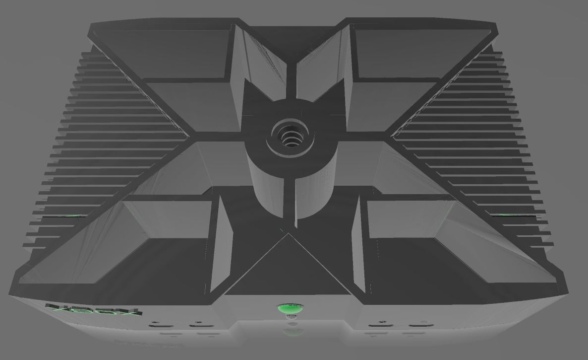 original Xbox container 3D model 3D printable | CGTrader